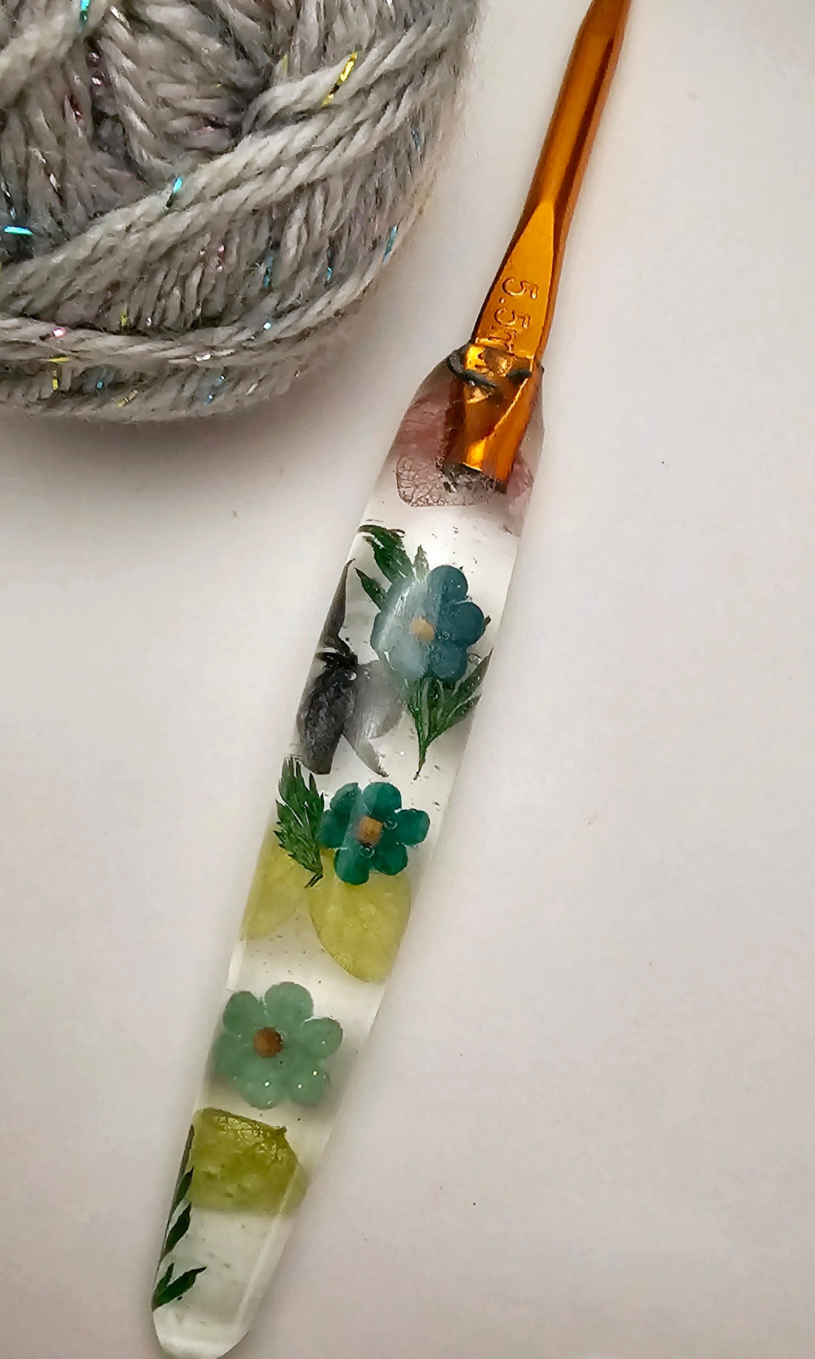 Handmade Resin Crochet Hook - Etsy