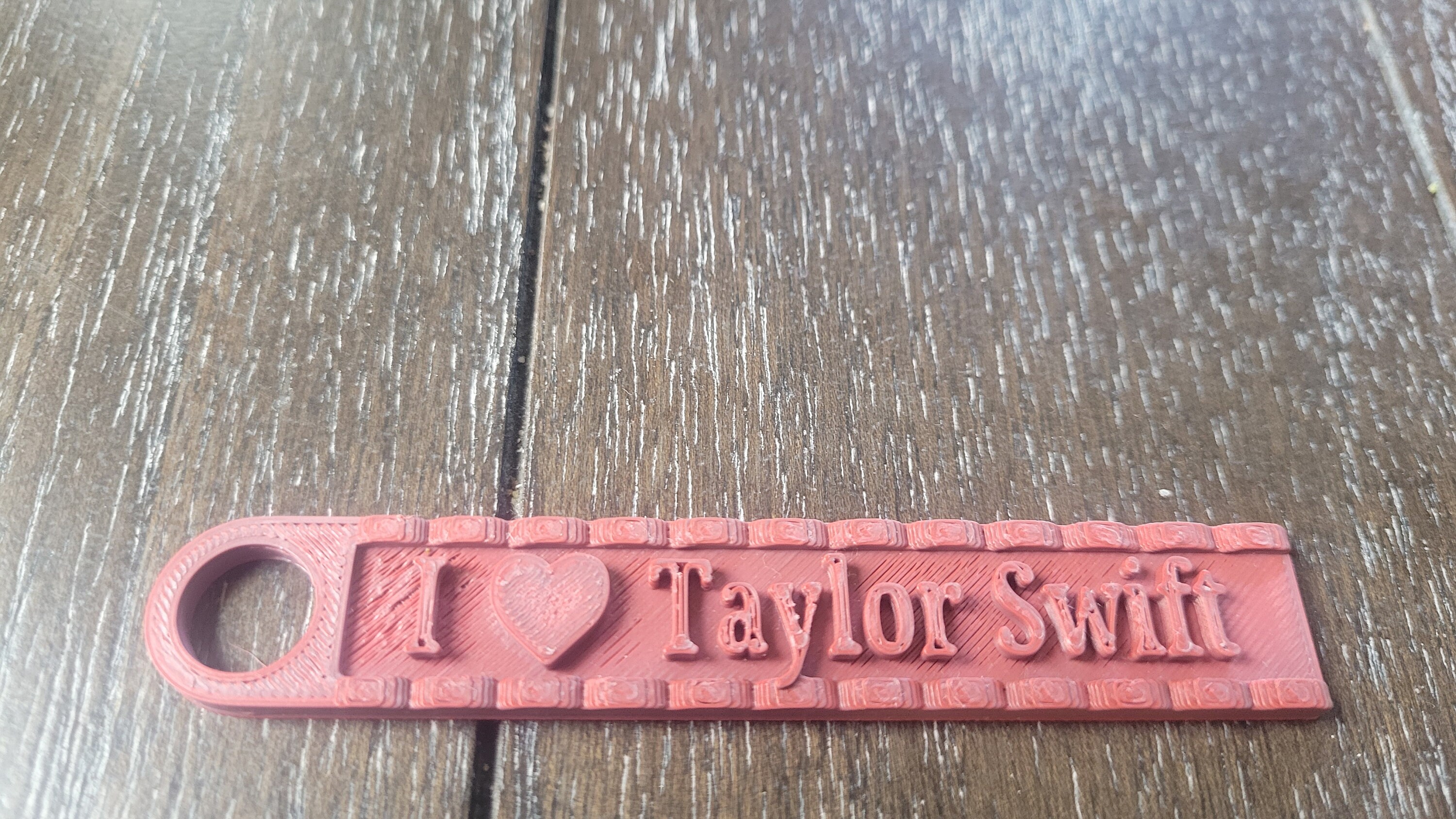 Taylor Swift Keychain| I Love Taylor Swift Keychain| 3d Printed Taylor Swift Keychain| 3d ...