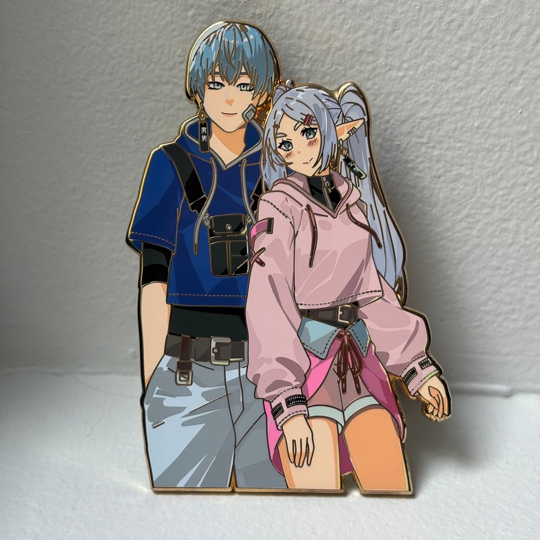 Frieren X Himmel Streetwear Anime Enamel Pin - Etsy