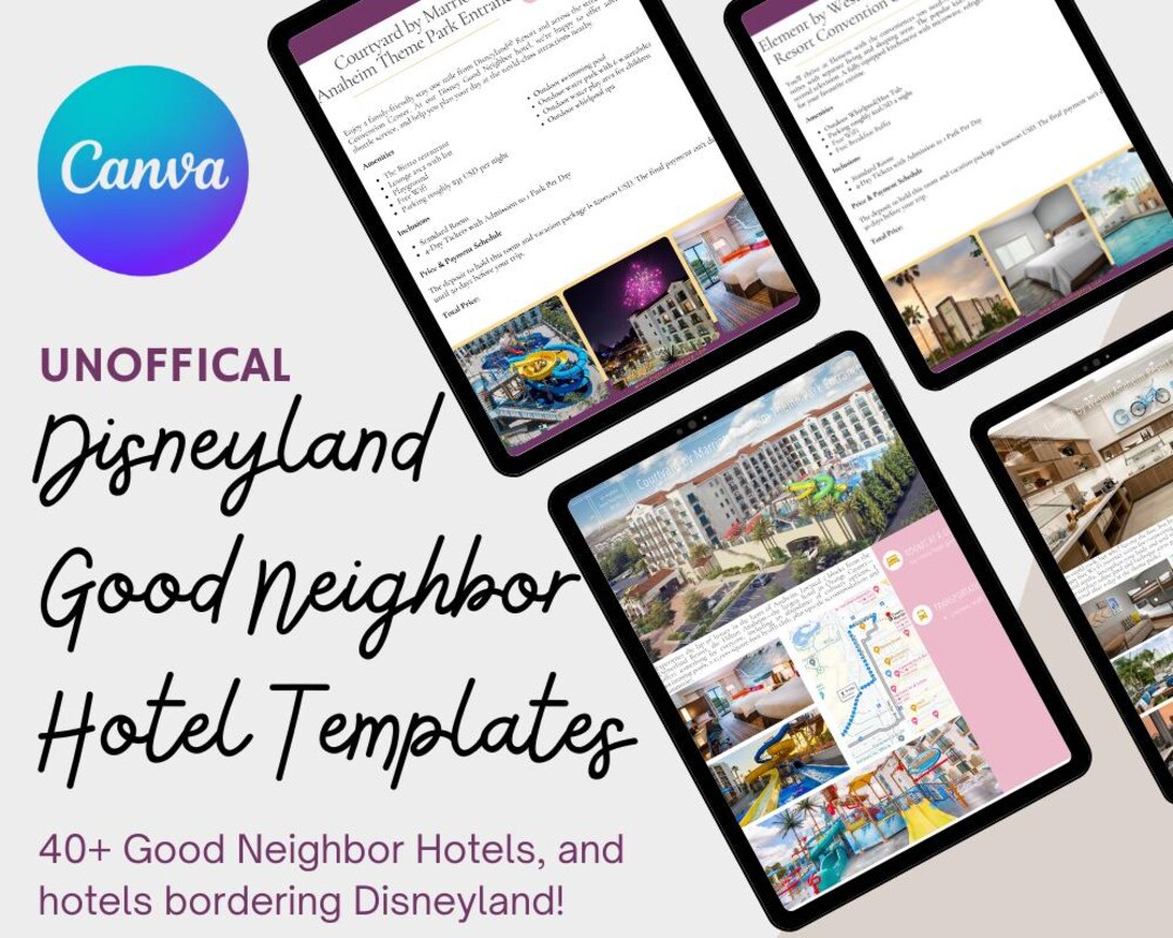 Template for 40+ DL Good Neighbor Hotels in Anaheim California - Travel ...