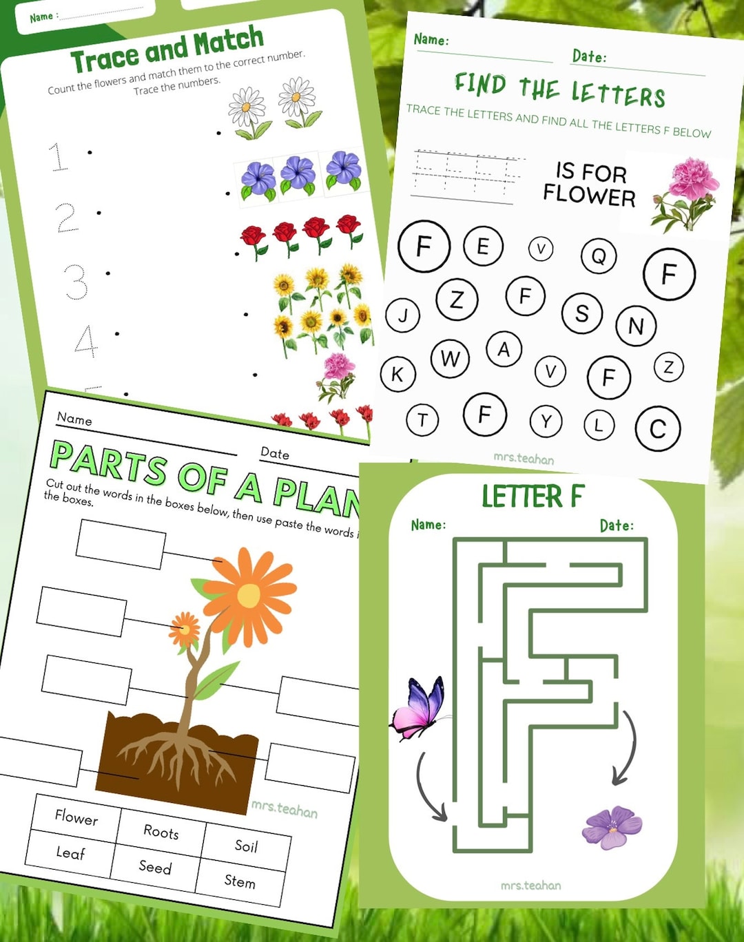 Pre-k Printables - Etsy