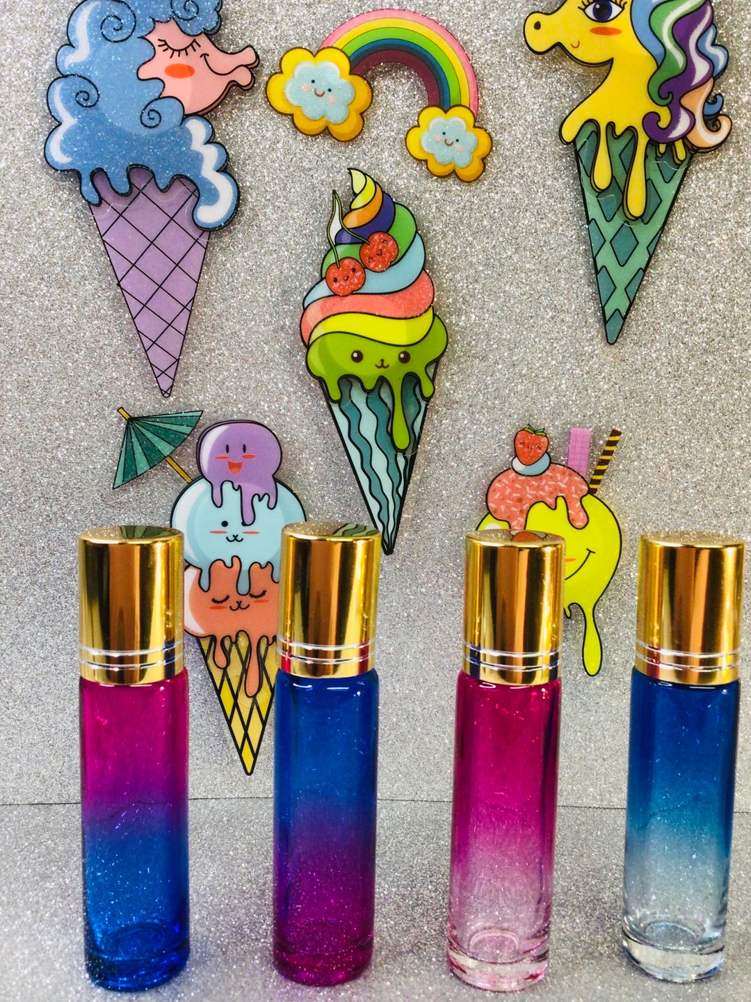 Summer Scents, Two-toned Glass Bottles, Handmade, Muslim Oils, Best ...