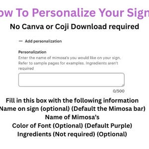 Custom Mimosa Bar Sign, Bridal Shower Decor, Baby Shower, Momosa Bar ...