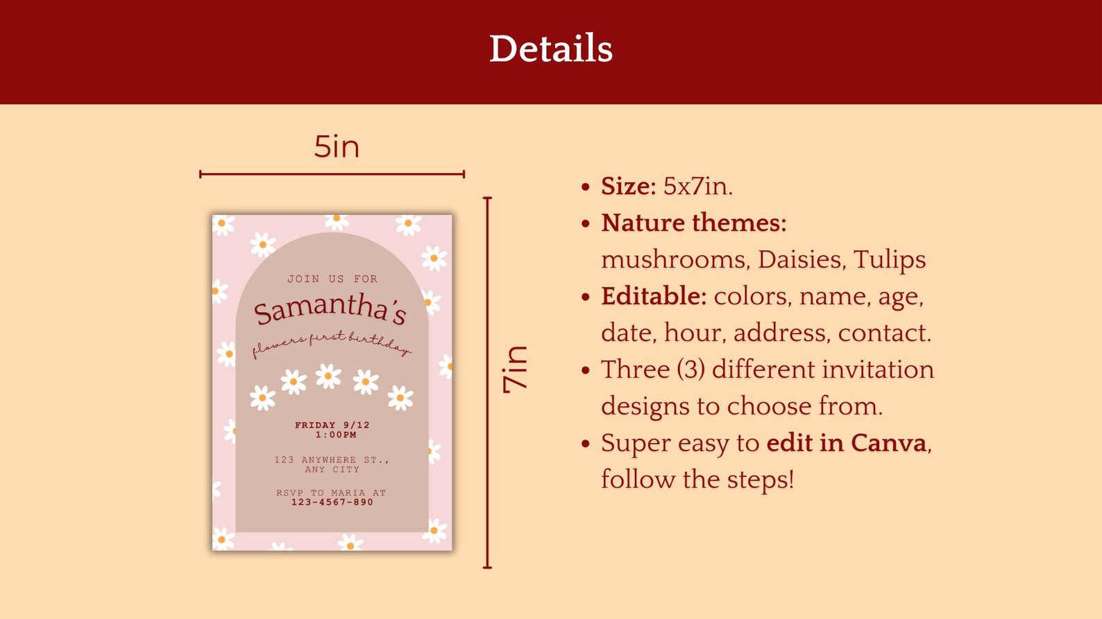 Nature-themed Birthday Invitation Templates | Outdoorsy Birthday Party ...