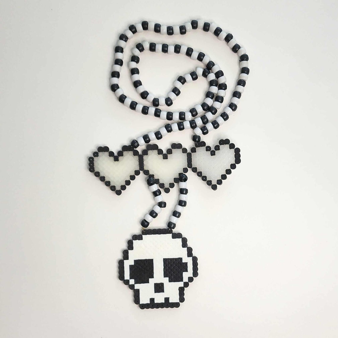 Game Over Custom Perler Necklace - Etsy