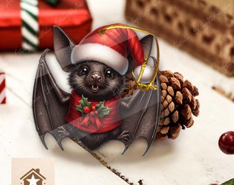 Bat Ornament - Etsy