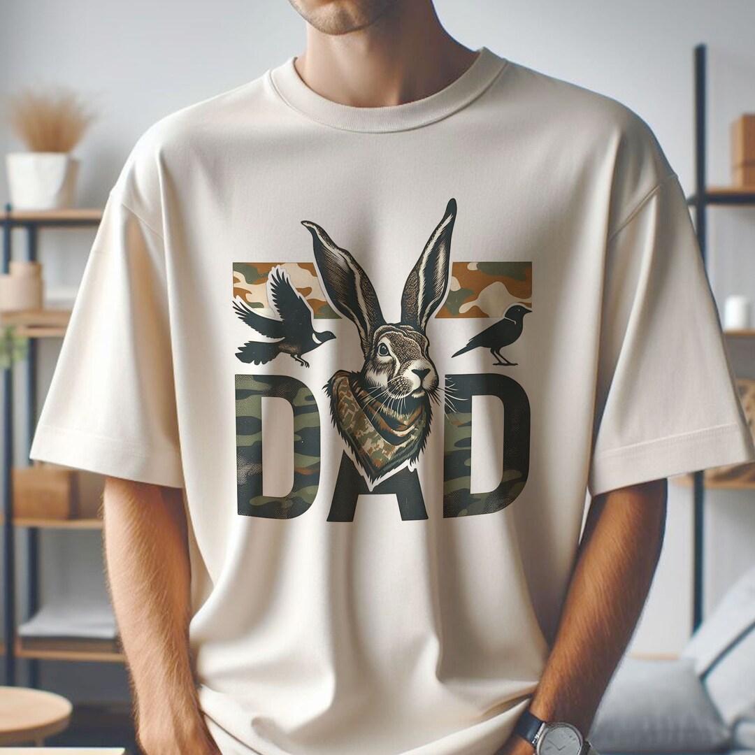 Hunter Dad Png,dad Png, Rabbit Hunting Png,hunter Dad Png,hunting Shirt ...