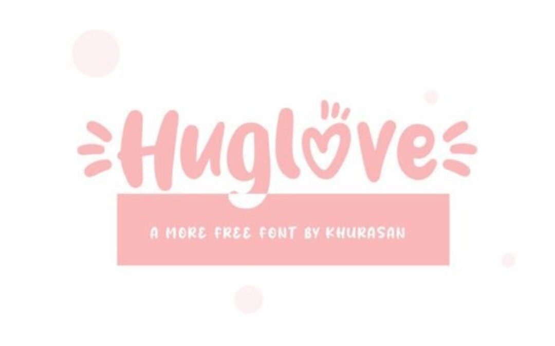 Huglove Font, Cute Font, Handwritten Font, Cricut Fonts, Casual Font ...