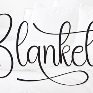 Blanket Font, Calligraphy Font, Crafters Font, Handwritten Font, Bold ...
