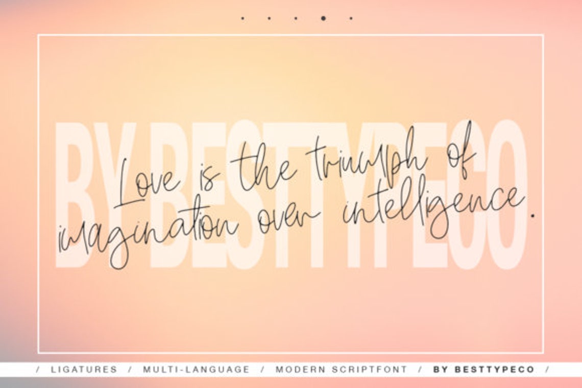 No Limits Font, Duo Font, Signature Font, Handwritten Fonts, Wedding ...