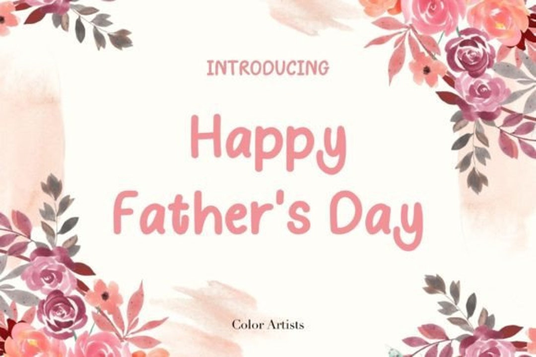 Happy Father's Day Font, Cricut Fonts, Casual Font, Modern Font, Fonts ...