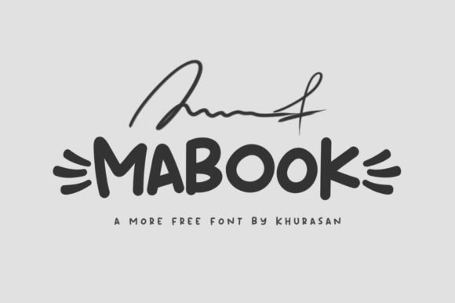 Mabook Font, Cute Bold Font, Cricut Fonts, Casual Font, Modern Font ...