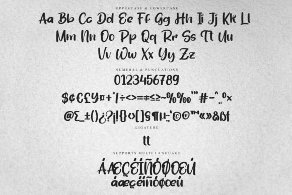 Poppy Font, Handwritten Font, Monoline Font, Cricut Fonts, Casual Font ...