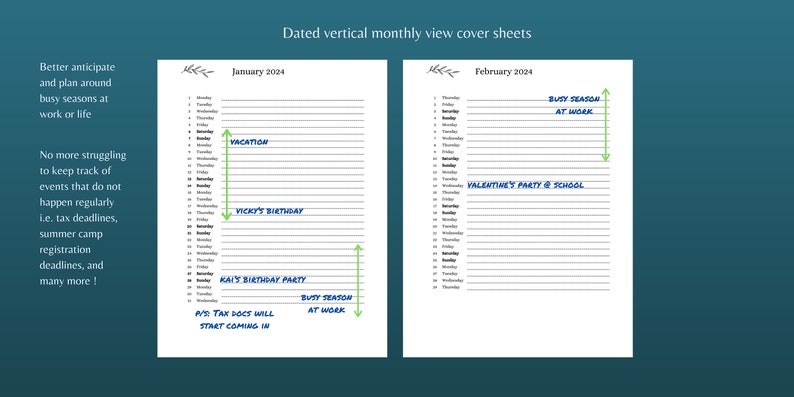 6AM Start, Letter-sized Printable Time Block Planner, 7-day View, 14 ...
