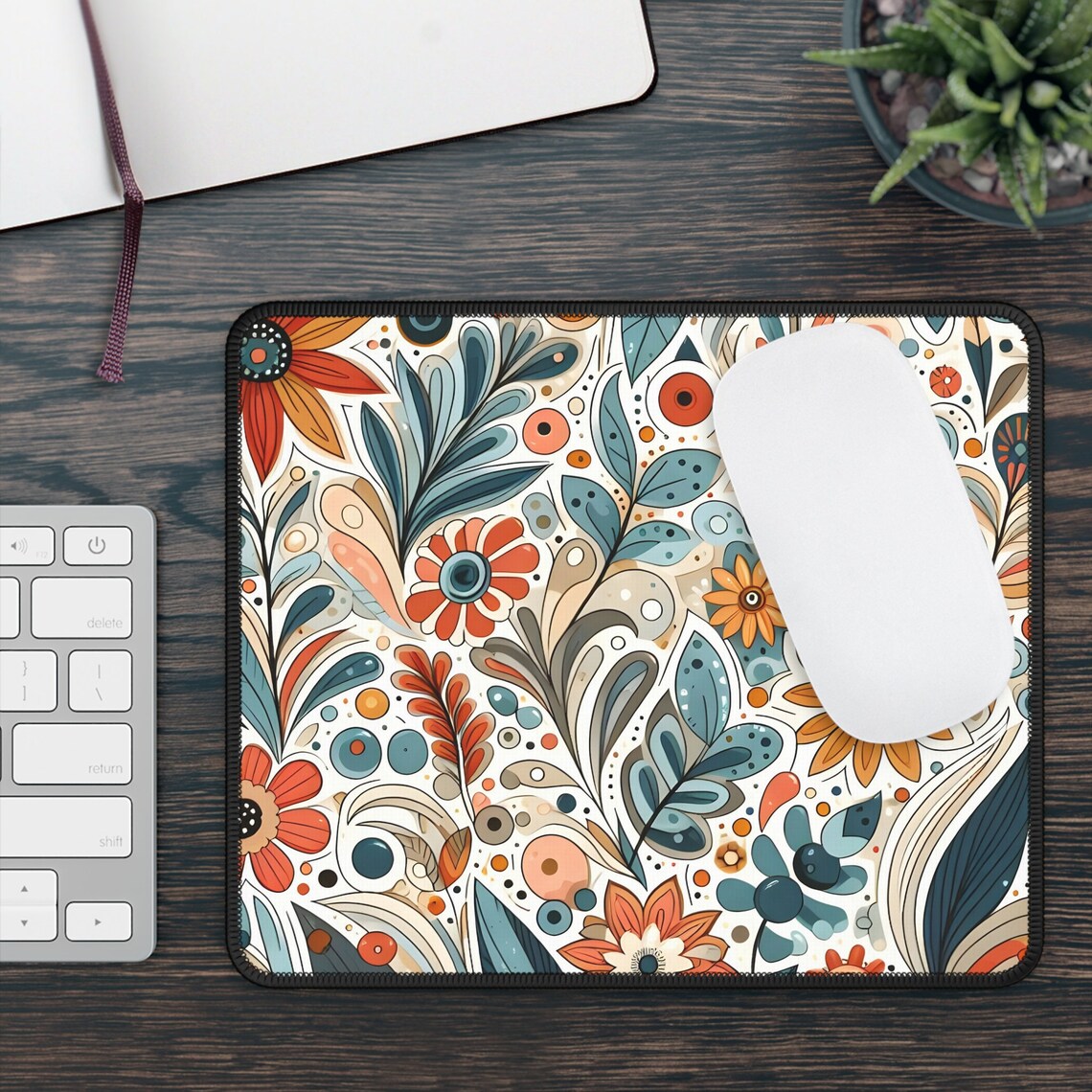 Desk Ambiance, Desk Pad, Mouse Pad, Gaming Mouse Pad, Groovy Mouse Pad ...