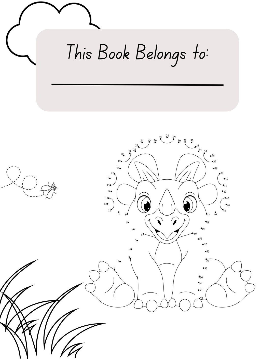 Dinosaur Activity Coloring Pages Featuring Dot-to-dots and Mazes Too - Etsy