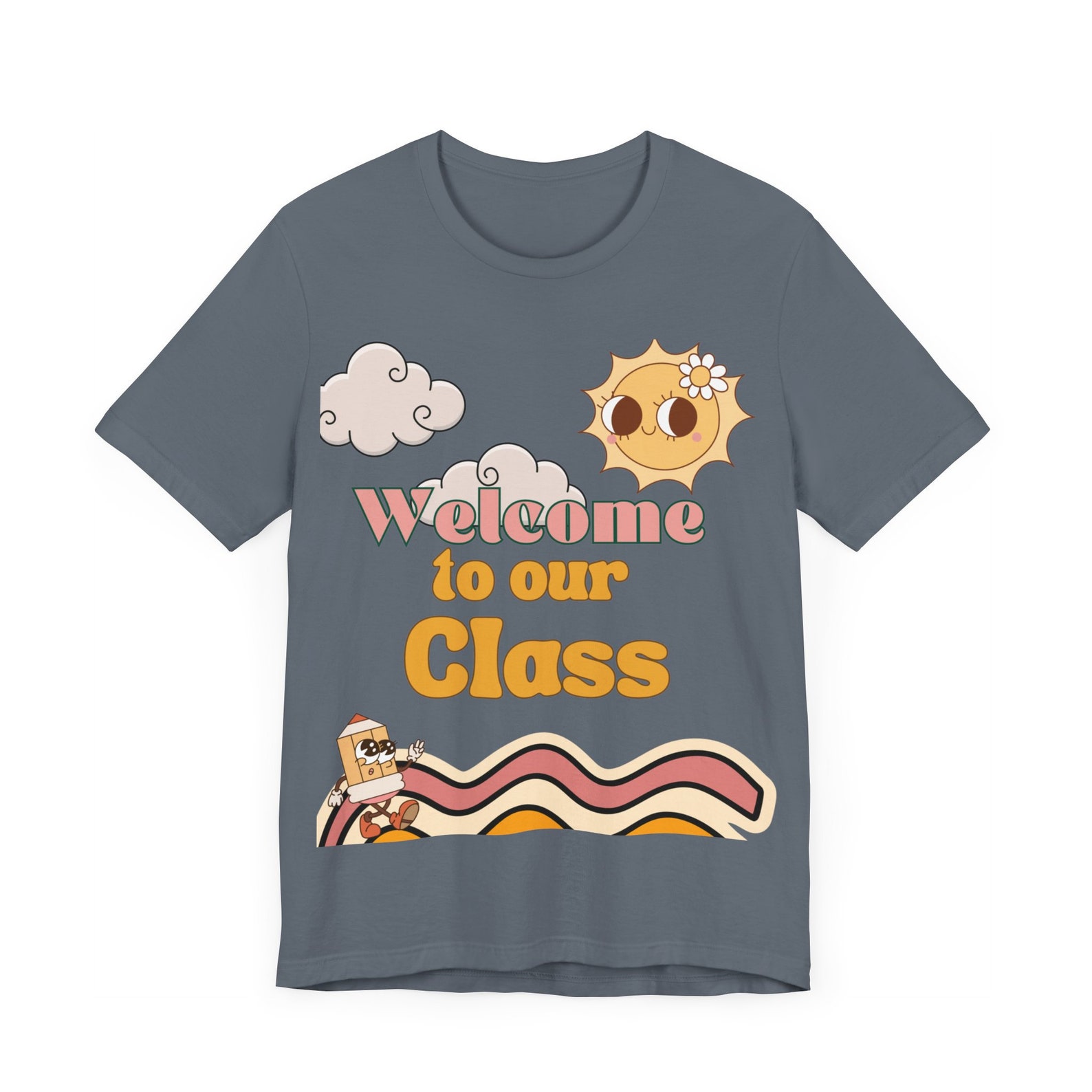 Groovy Tee, Welcome Back, Groovy Teacher, Teaching Gift, Teacher Gift ...