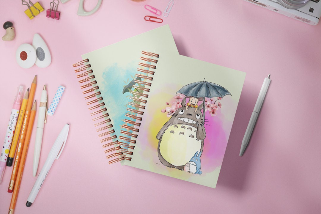 My Neighbor Totoro Planner Undated A5 Size Monthly, Weekly and Daily ...