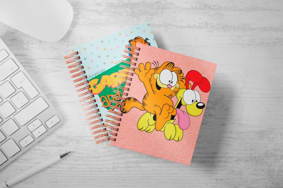 Garfield Printable Planner A5 - Undated - A5 Size - Monthly, Weekly and ...