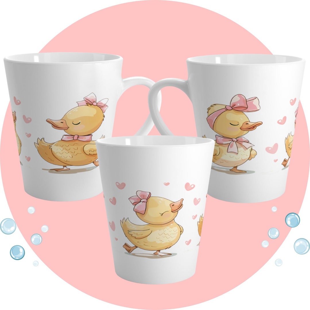 Cute Duckies Mug, Cute Chicks Mug, Duck Mug, Cute Spring Mug, Foul Play ...