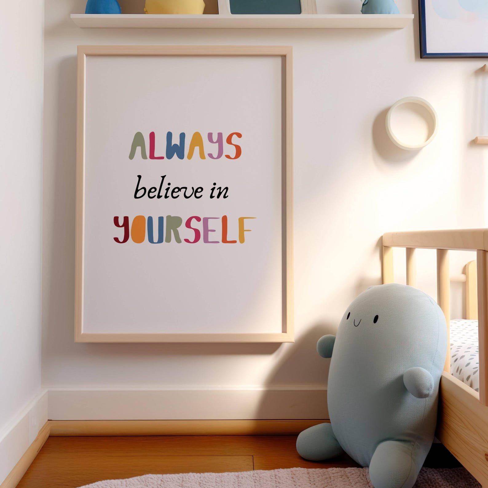 Always Believe in Yourself Poster,growth Mindset Art,motivational ...