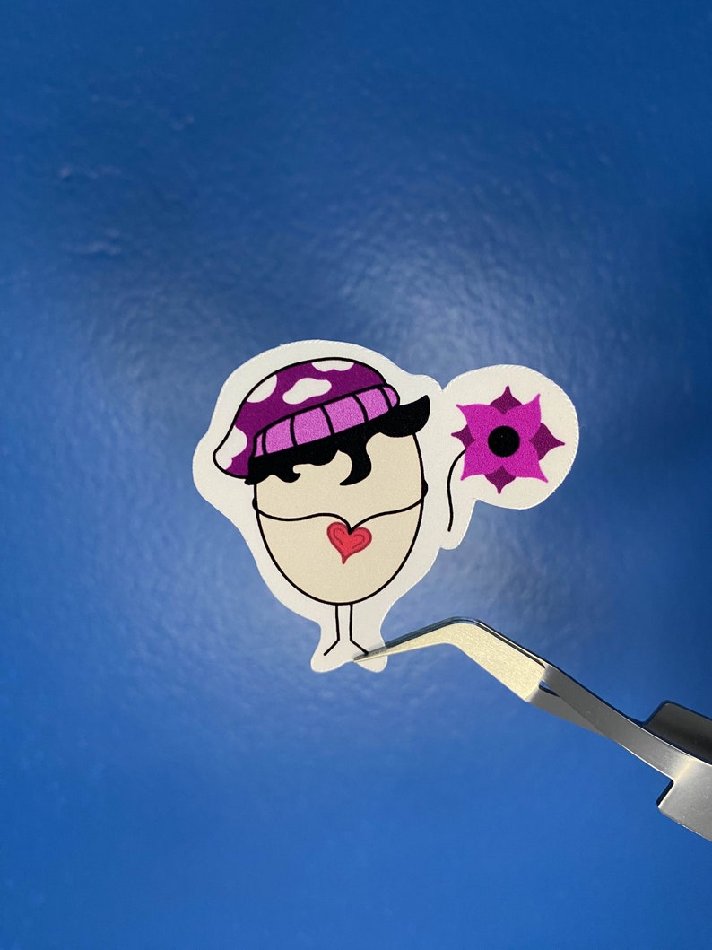 QSMP Egg Tallulah - Vinyl Sticker - Etsy