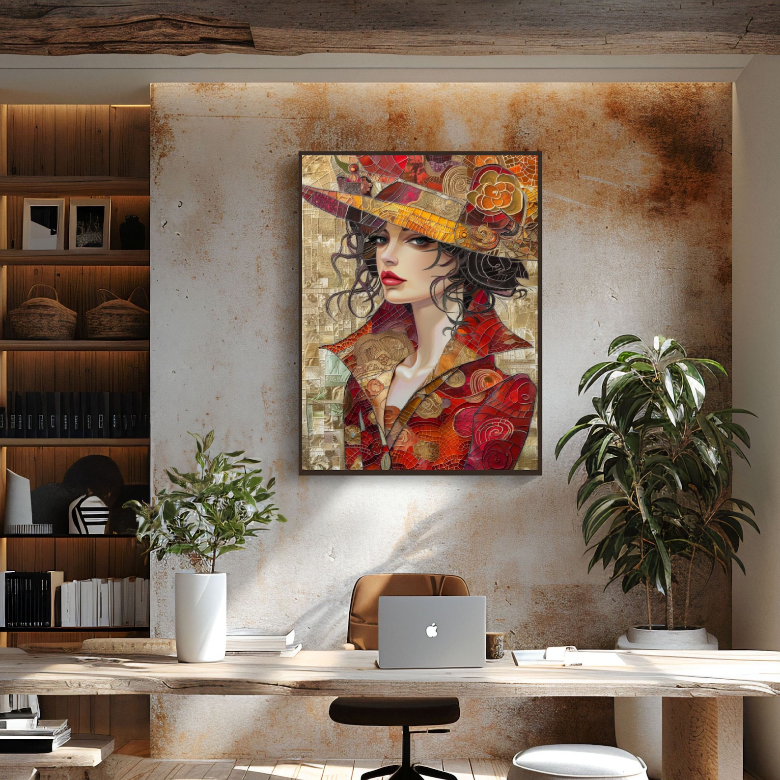 High Fashion Woman Art Print – Elegant Home Decor (digital Download) - Etsy