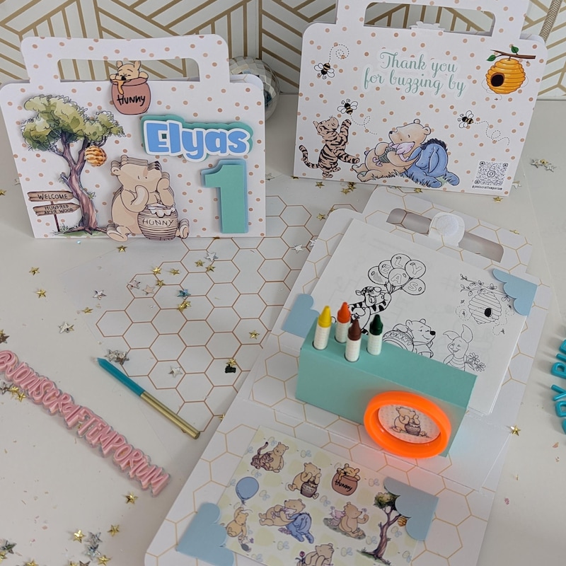 Labubu Party Box Template - Etsy