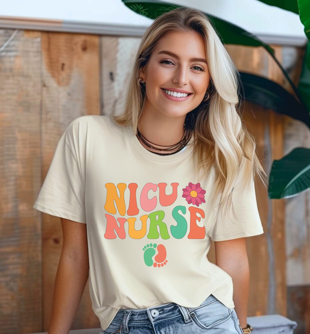NICU Nurse T-shirt: Soft Cotton Intensive Care Tee - Etsy