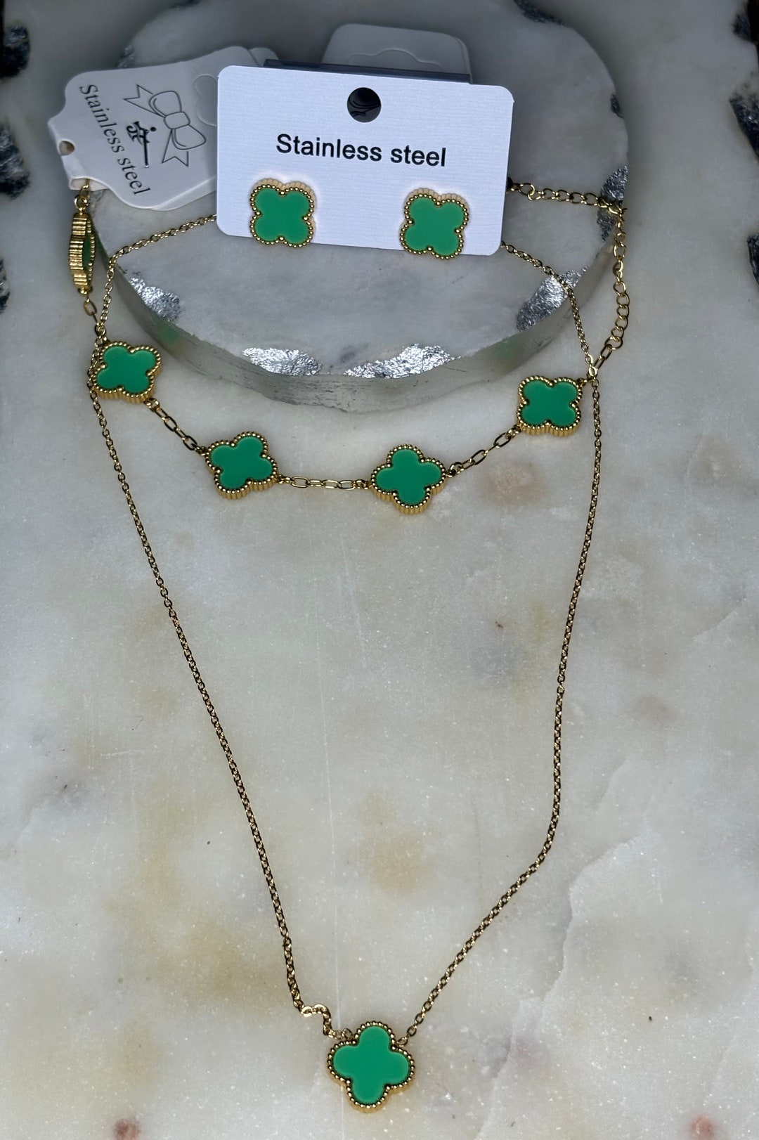 Van Cleef Inspired Set - Etsy