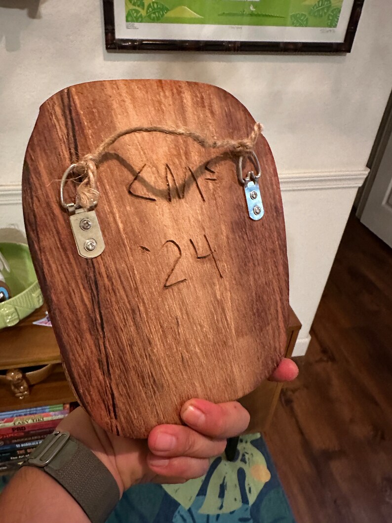 Elvis Koa Wood Tiki Wall Mask, Hand Carved - Etsy