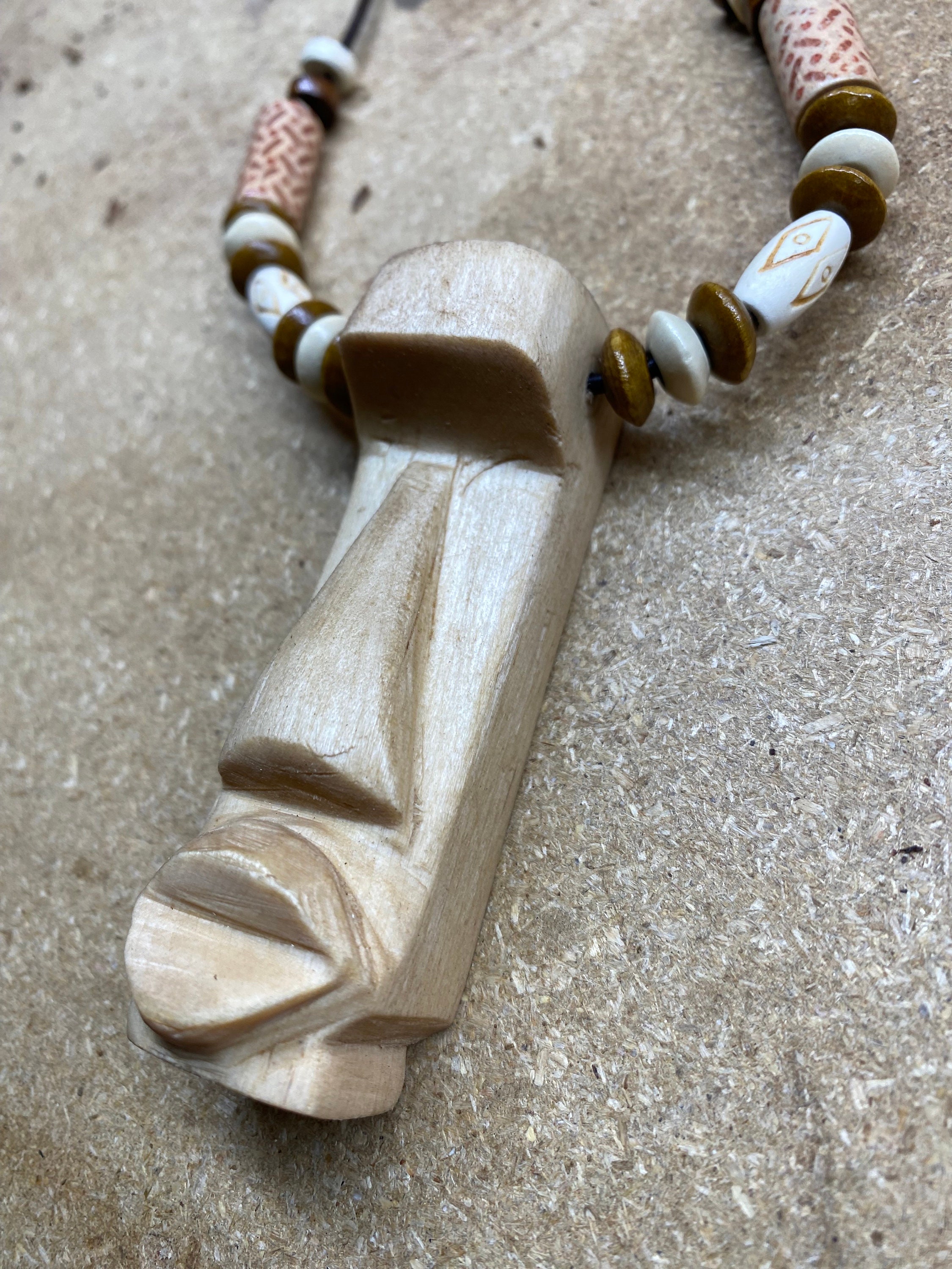 Easter Island Moai Tiki, Basswood, Hand Carved - Etsy