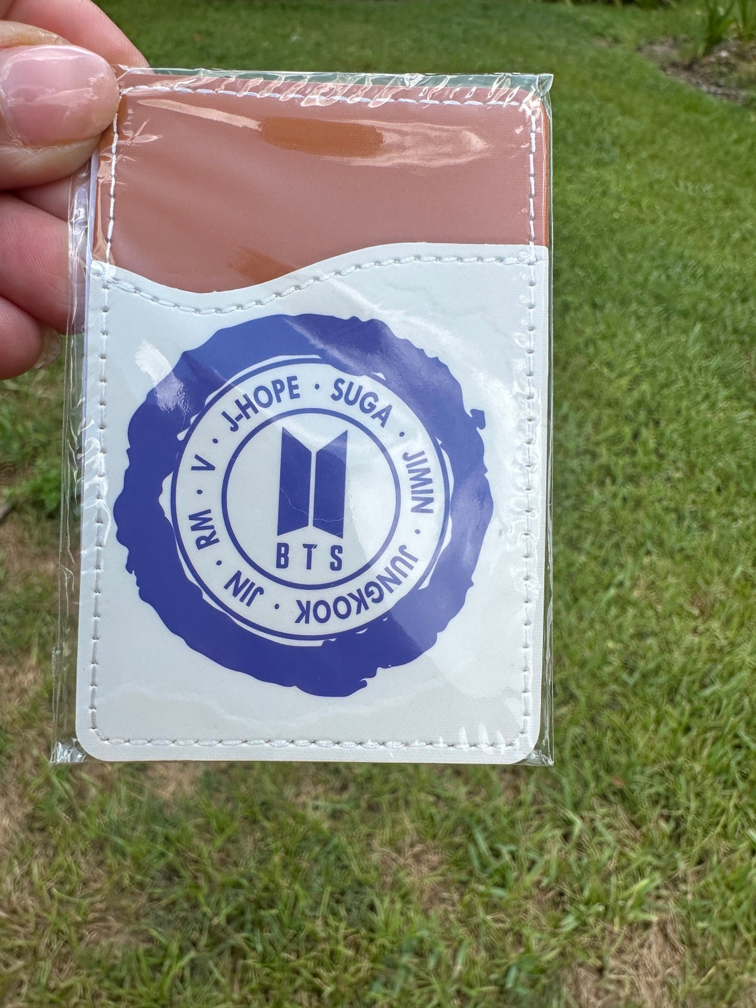 Custom BTS Card Holder, BTS Gifts, Bts Army Gift, Phone Wallet ...