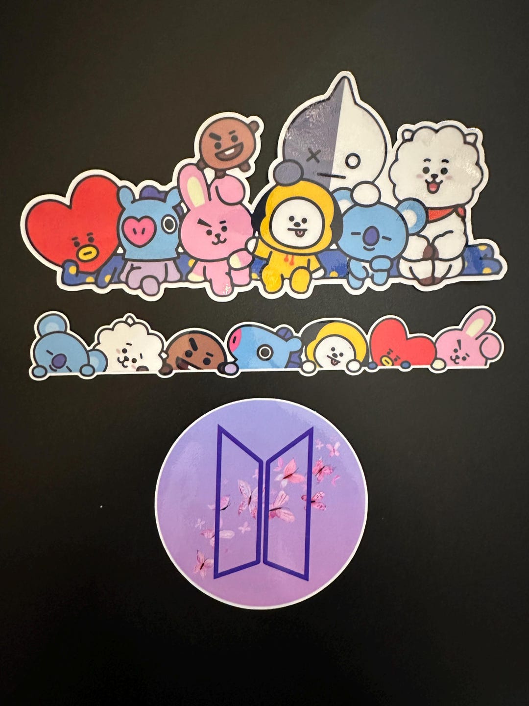 BT21 Car Decals, BTS Logo Decal, BTS Merch, Bts Gift, Car Accessories ...