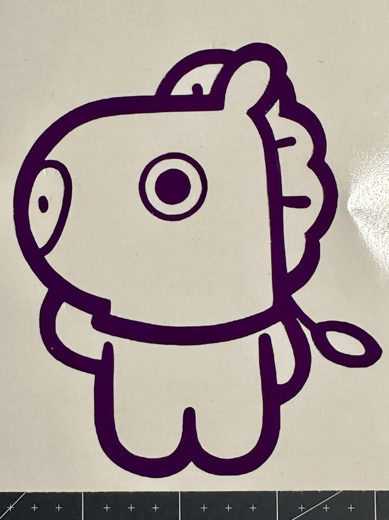 BT21 BTS Car Decals Set - Kpop Inspired Stickers for ARMY Fans, BTS ...