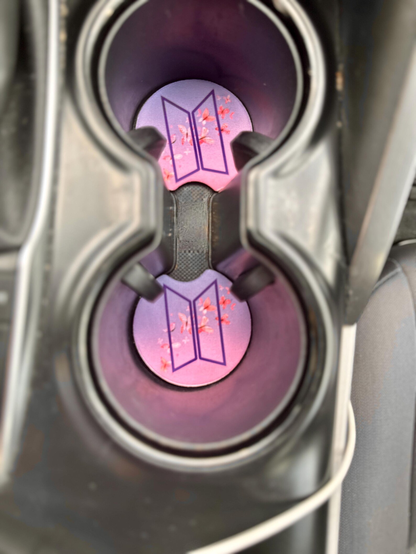 BTS Car Coaster, BTS Car Accessory, Kpop Car Coaster, Kpop Car ...