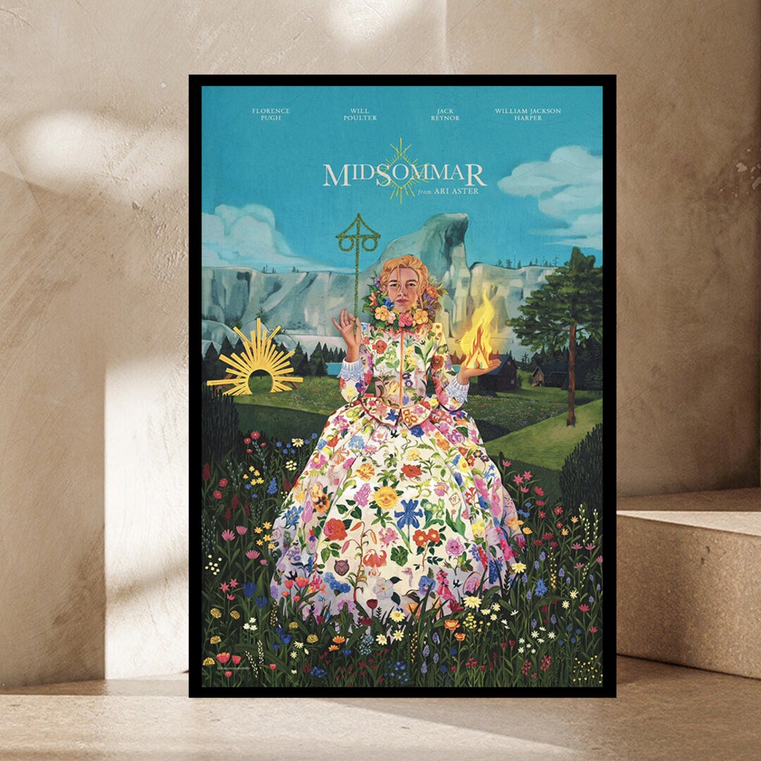 Midsommar Movie Poster High Quality Canvas Multiple Sizes Classic ...