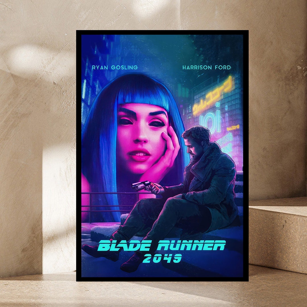 Blade Runner 2049 Movie Poster High Quality Canvas Multiple Sizes ...