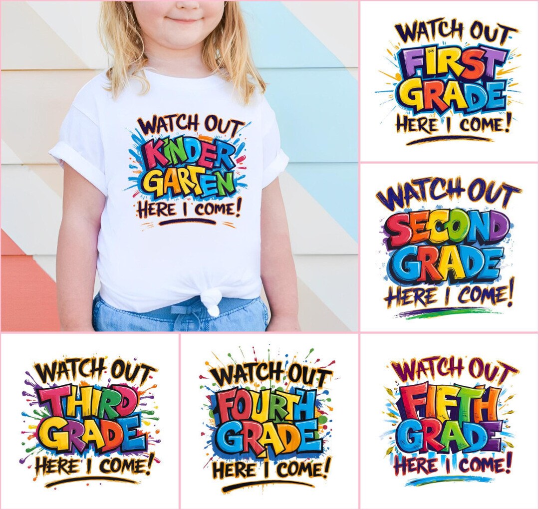 Watch Out First Grade Here I Come, Watch Out First Grade, Watch Out ...