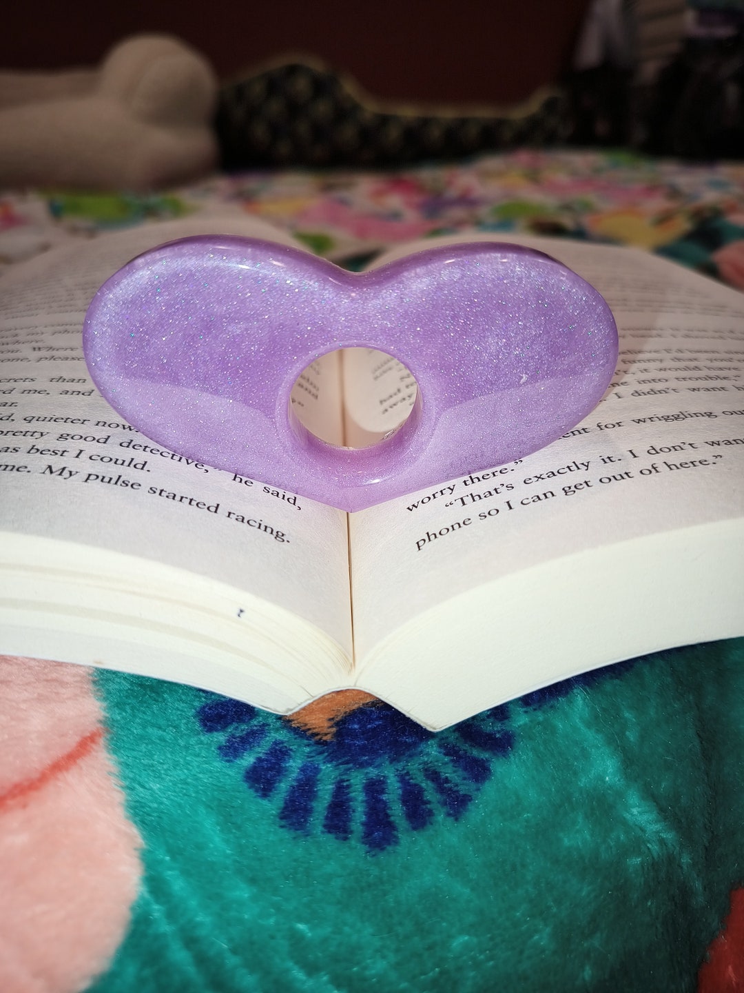 One-handed Book Page Holder - Etsy