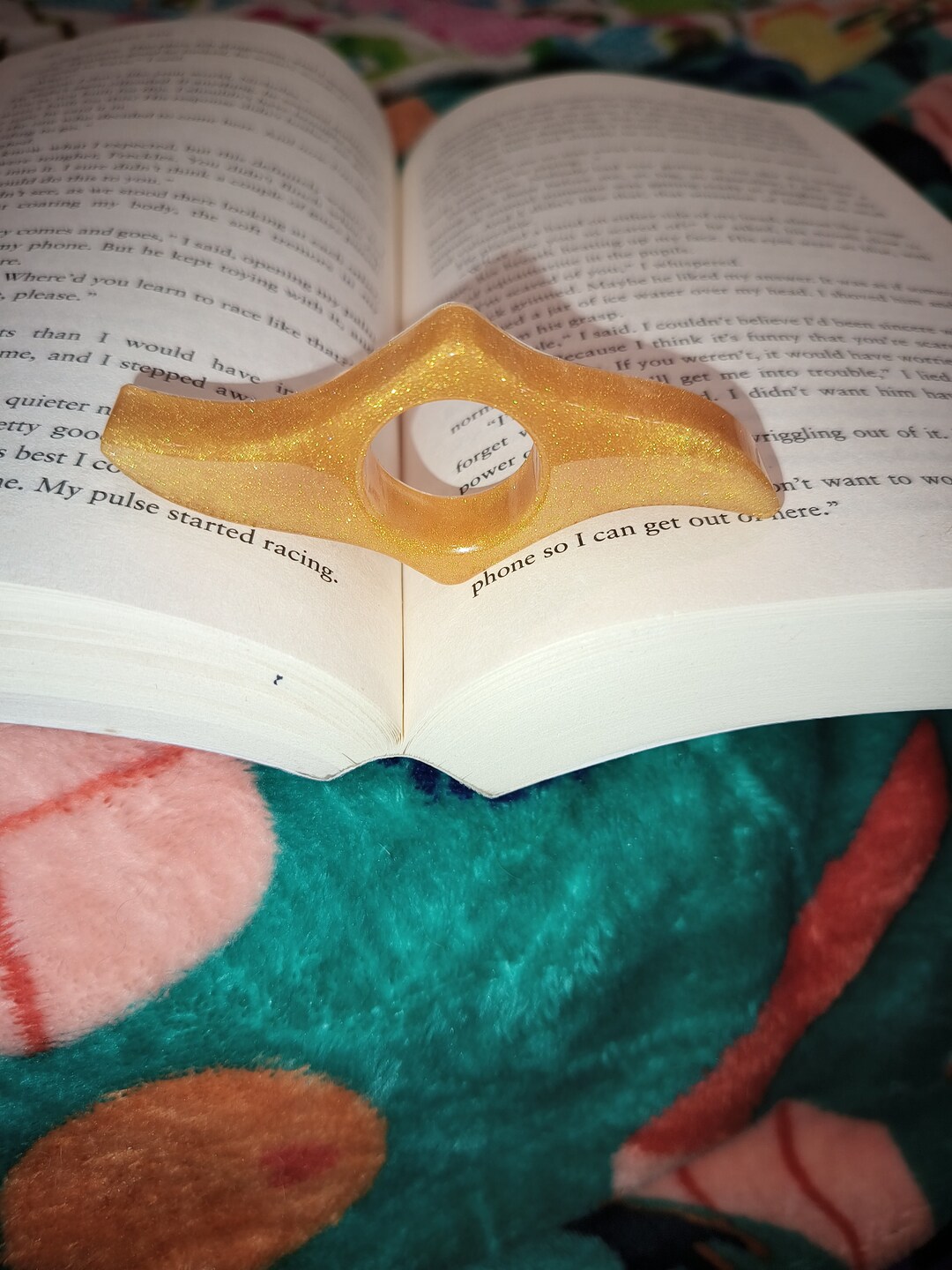 One-handed Book Page Holder - Etsy