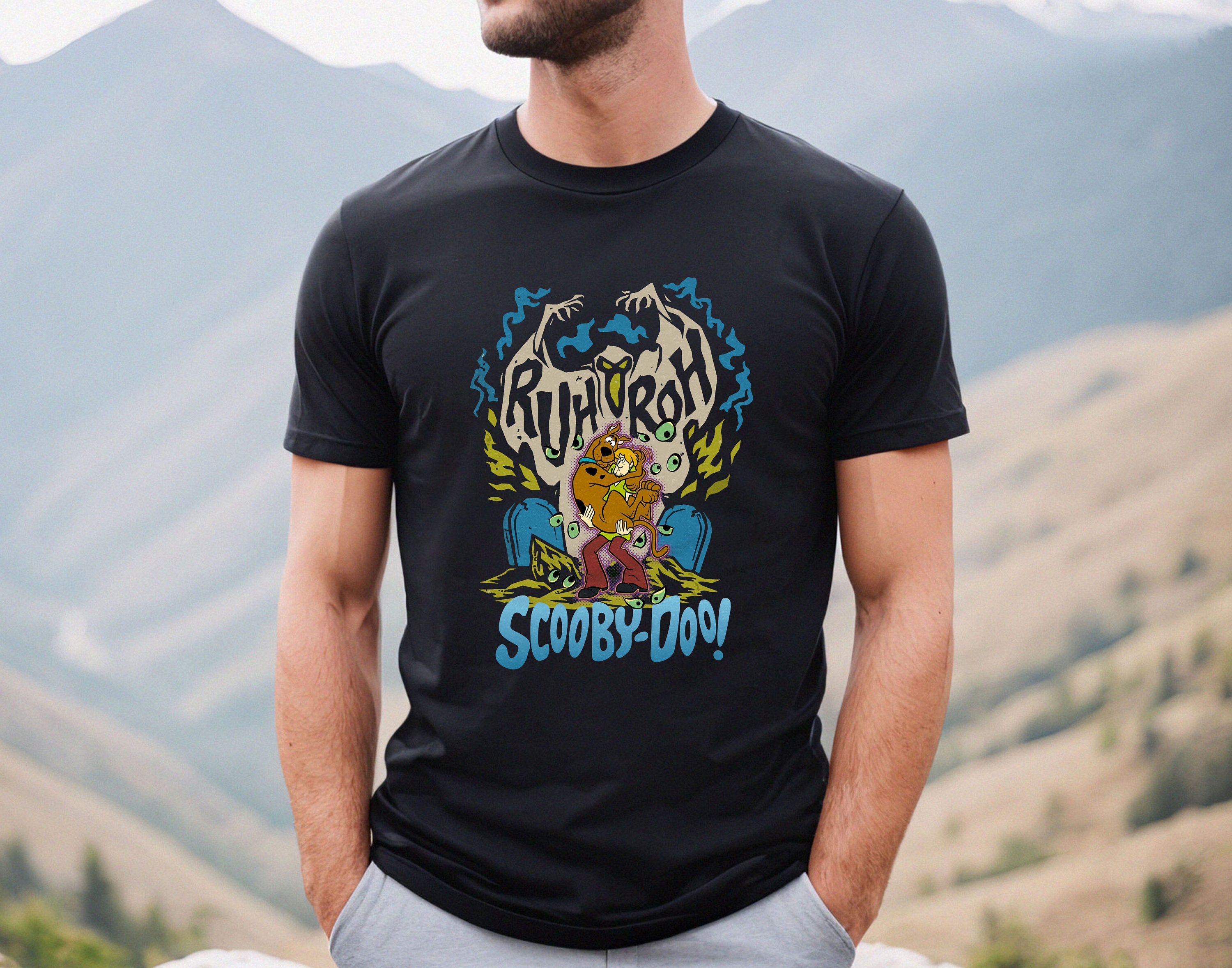 Retro Ruh Roh Scooby Doo Shirt, Heebie Jeebie Scooby Doo Shirt ...