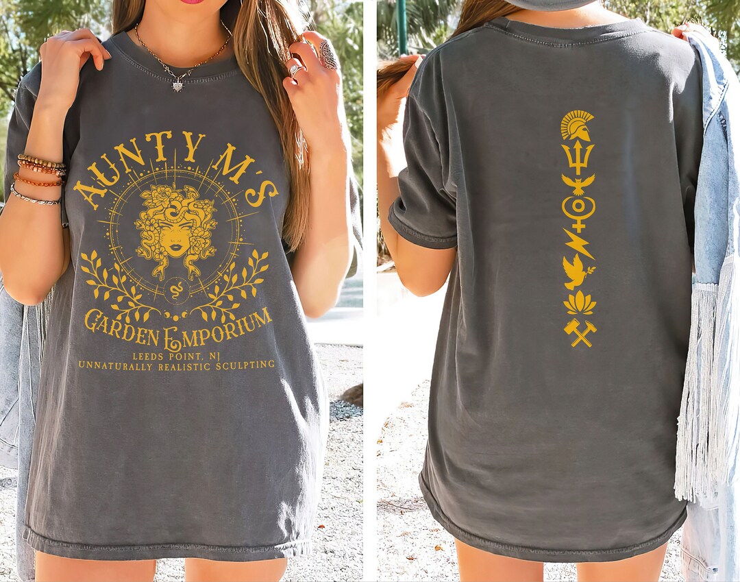 Percy Jackson Shirt Aunty Medusa Inspired Shirt, Book Lover Shirt, Rick ...