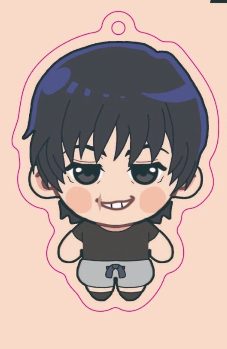 Toji Fushiguro Acrylic Charms Keychain Jujutsu Kaisen - Etsy