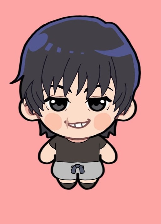 Toji Fushiguro Acrylic Charms Keychain Jujutsu Kaisen - Etsy