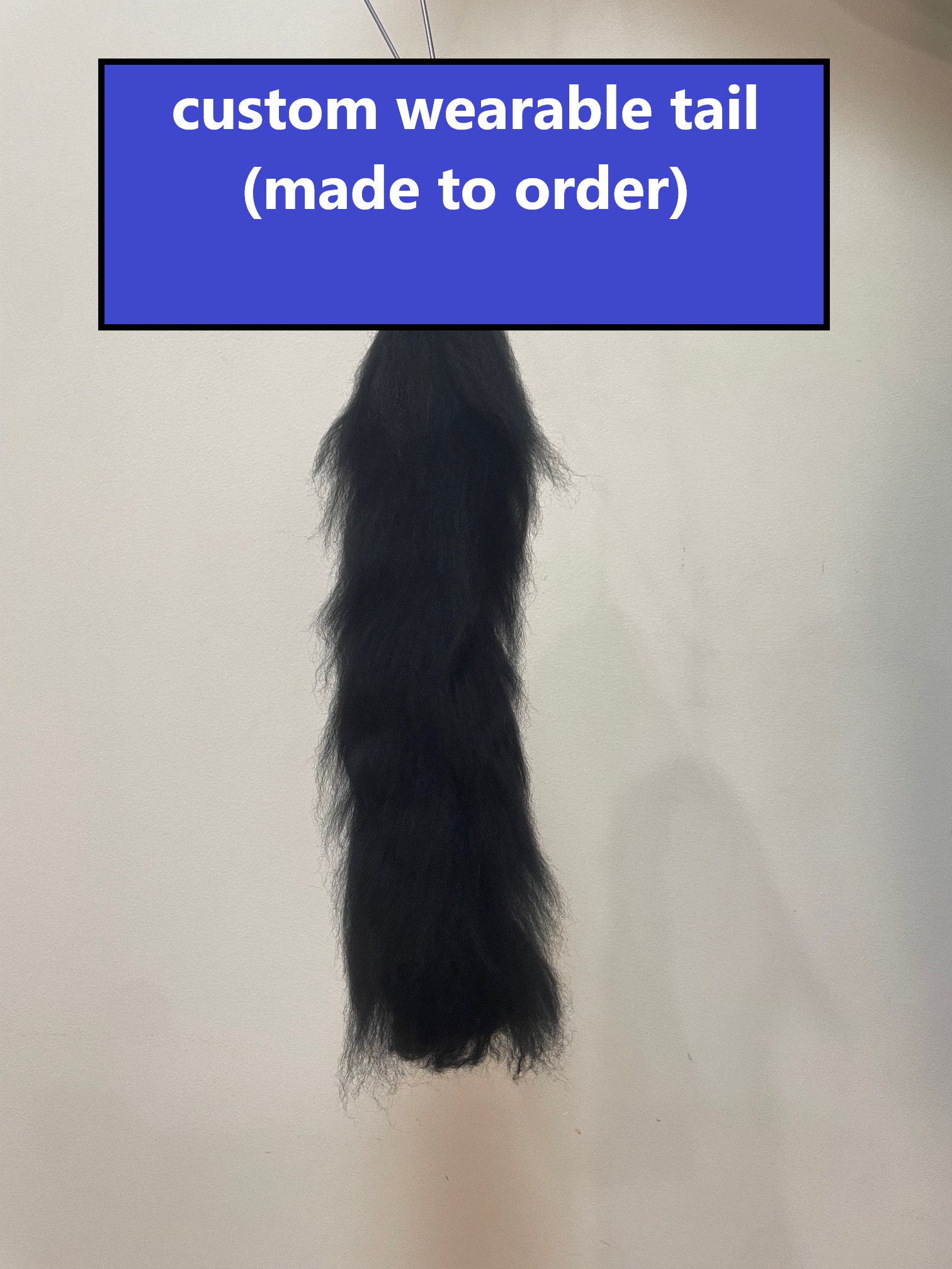 Custom Wearable Tail made to Order cruelty-free - Etsy
