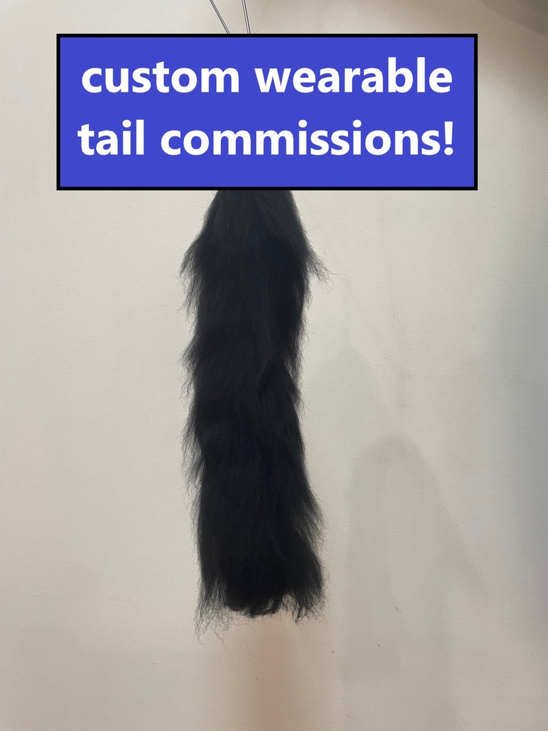 Custom Wearable Tail made to Order cruelty-free - Etsy