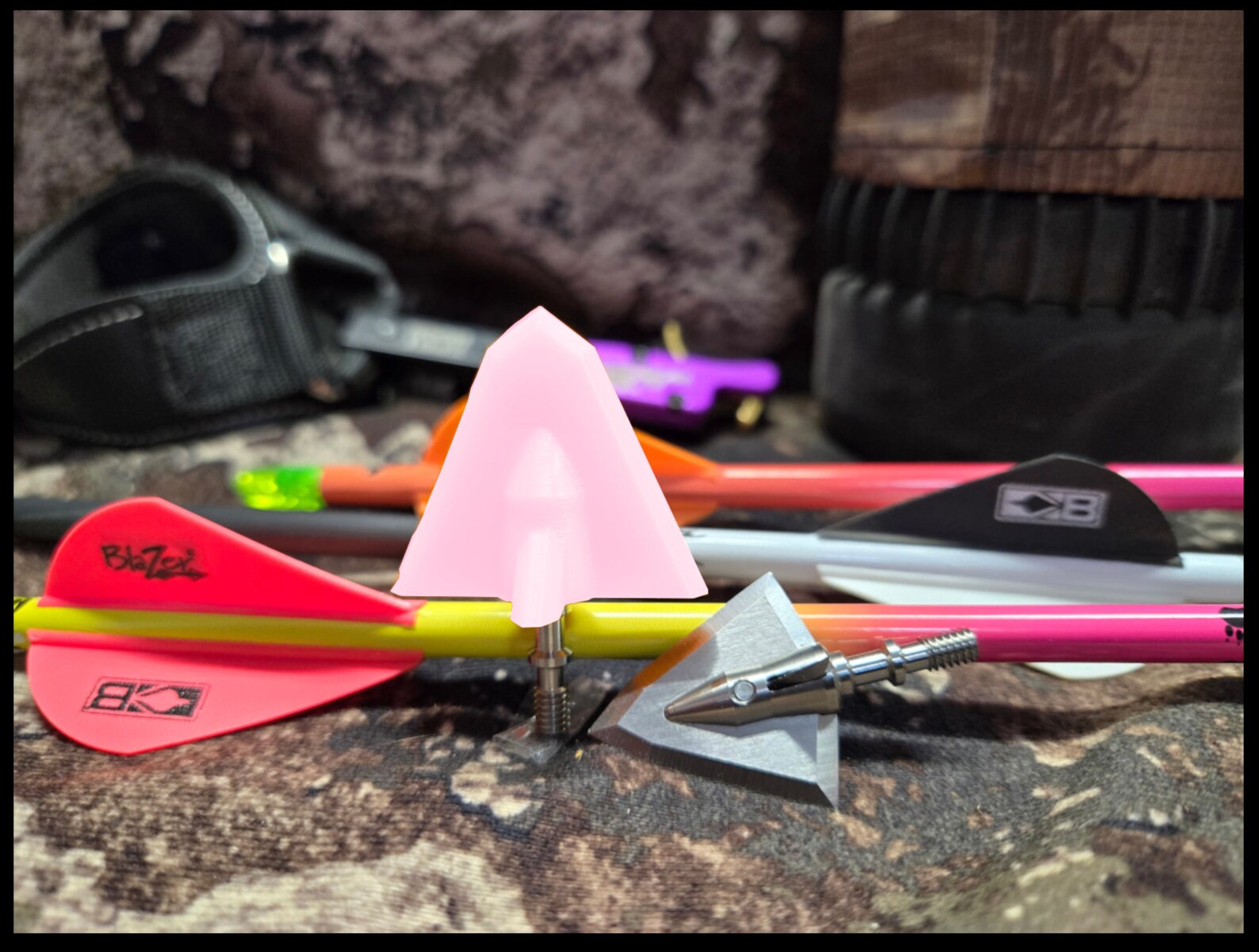 Iron Will 125gr Single Bevel and S Series Broadhead Cover, Protective ...