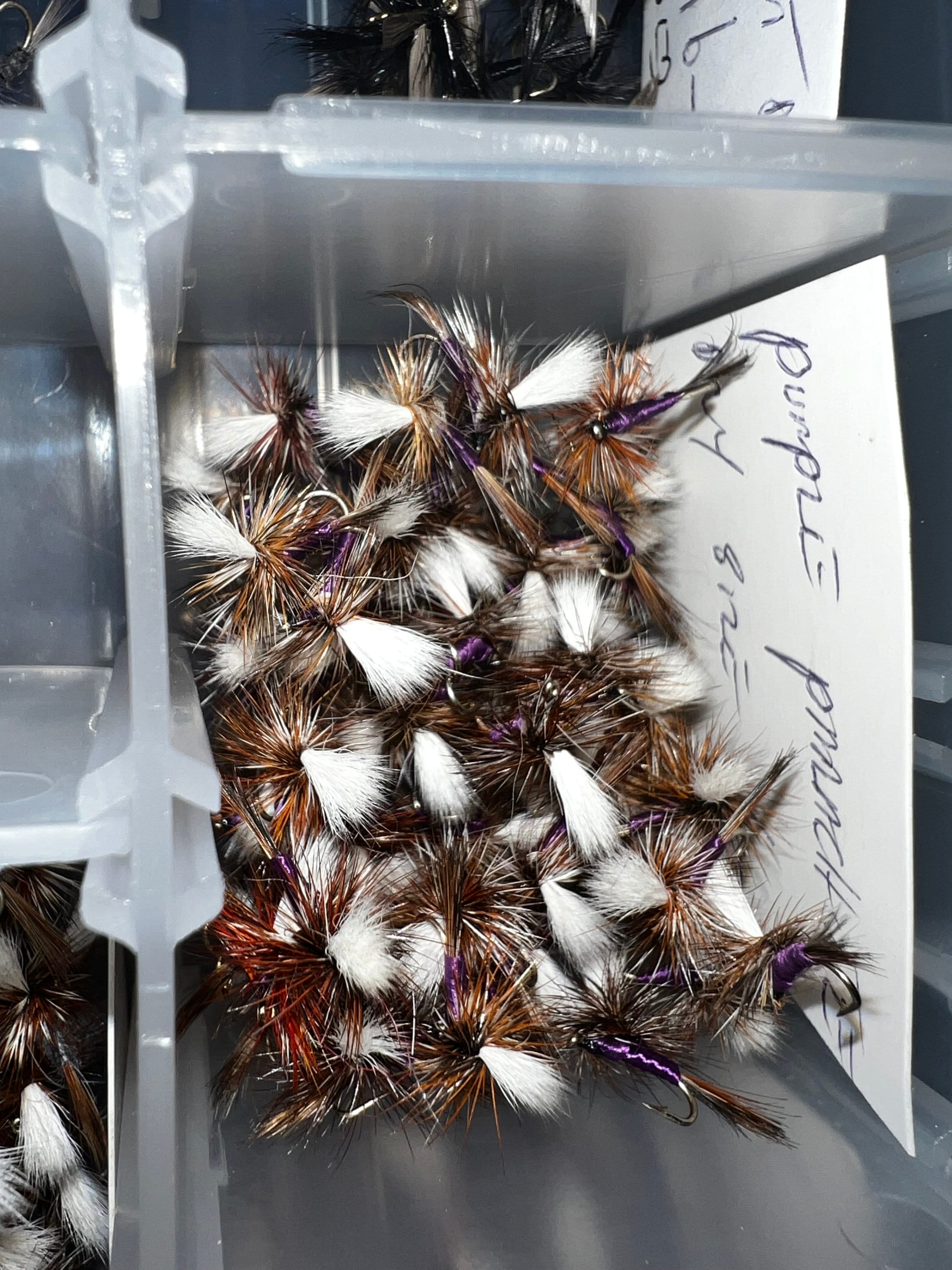 Purple Haze Parachute Adams Size 14 6 Flies - Etsy