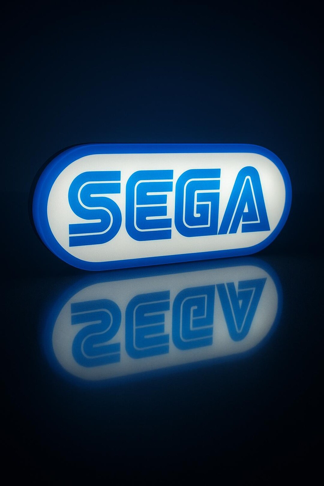 Sega LED Sign | Display Shelf - Etsy